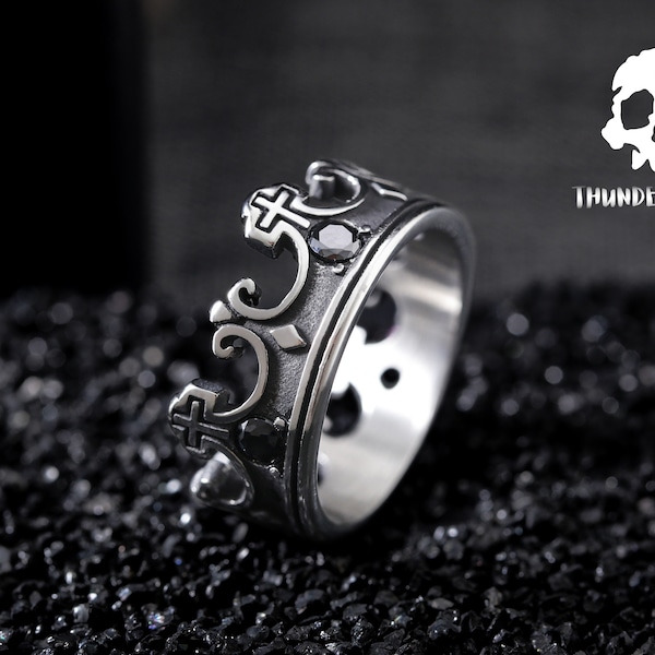 Crown Ring - Etsy UK
