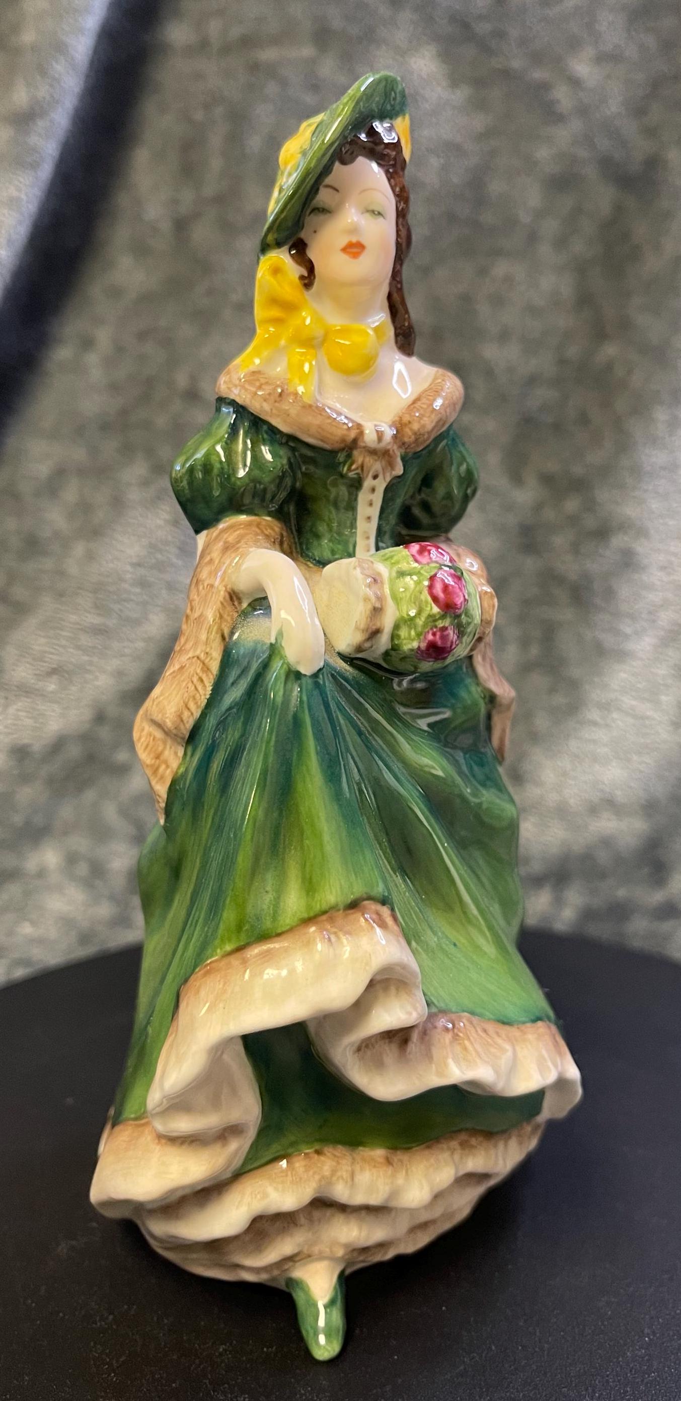 Vintage Coalport Bone China Figurine - Lady Judith Ann - Hand-painted ...