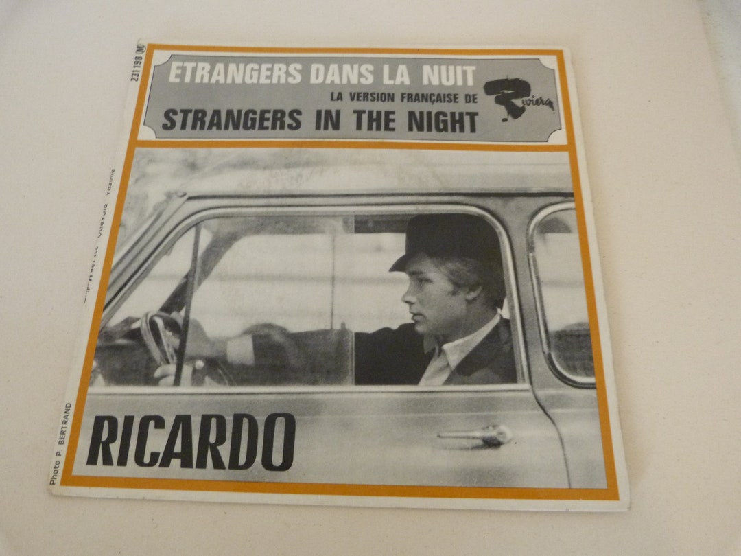 1966 Original Vinyle Record RICARDO / Etrangers Dans La Nuit ( French Stranger in the Night ...