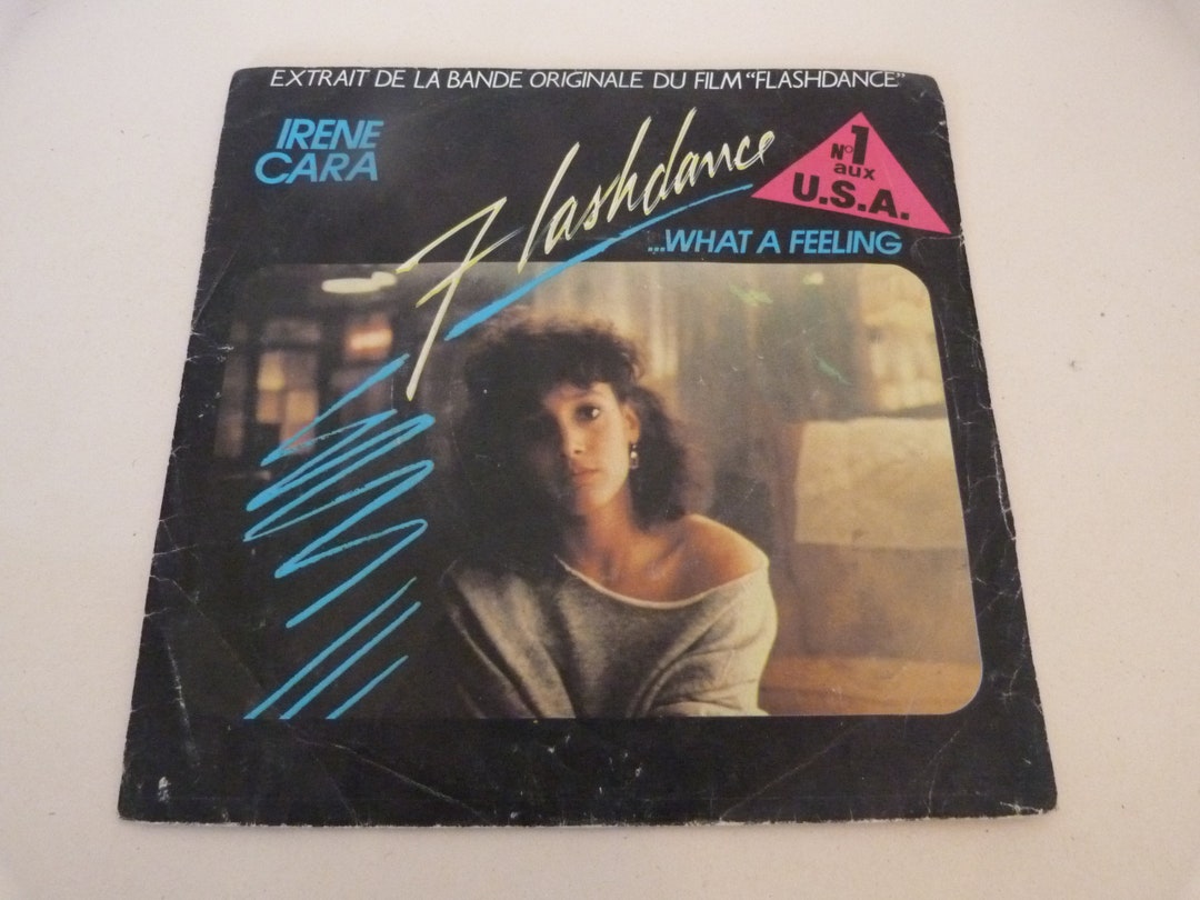 1983 Original Vinyle Record Irene Cara / Flashdance What a Feeling - Etsy