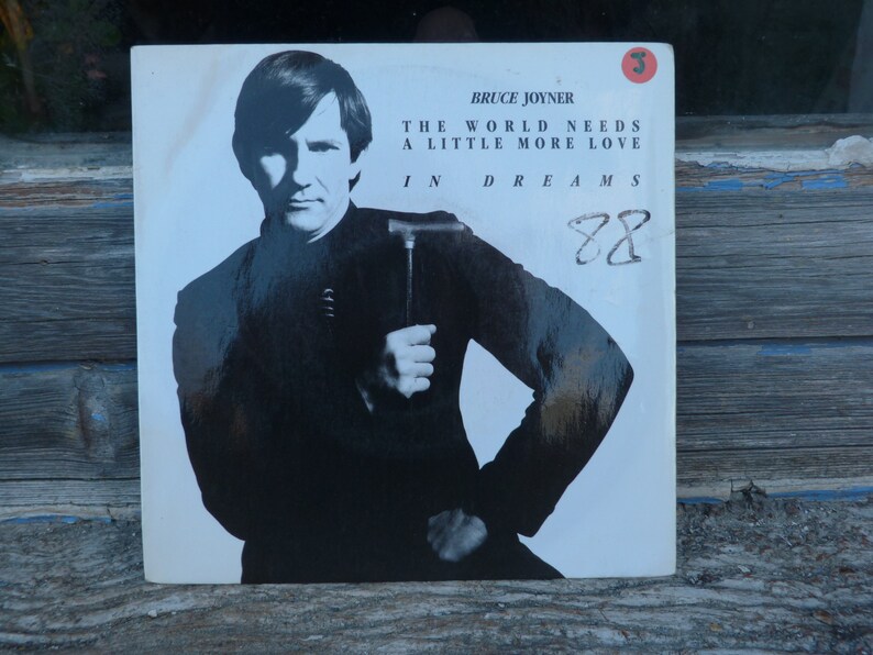 1987 Original Vinyle Record BRUCE JOYNER / the World Needs a Little ...