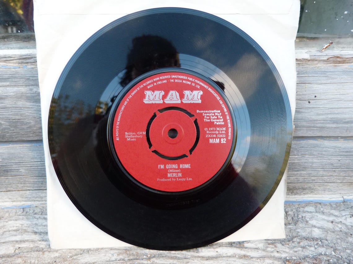 1973 Original Vinyle Record Merlin/doing the Best I Can /pop Rock UK - Etsy