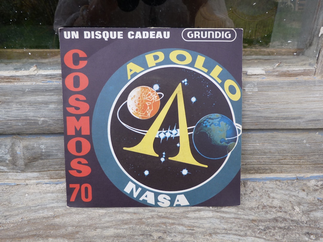 1970 Original Vinyle Record Cosmos 70 Premiers Pas De L'homme Sur La ...