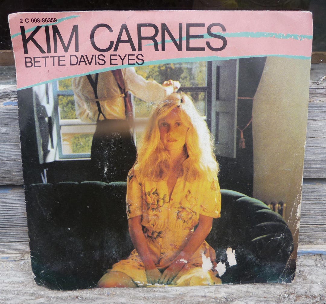 1981 Original Vinyle Record KIM CARNES /bette Davis Eyes - Etsy