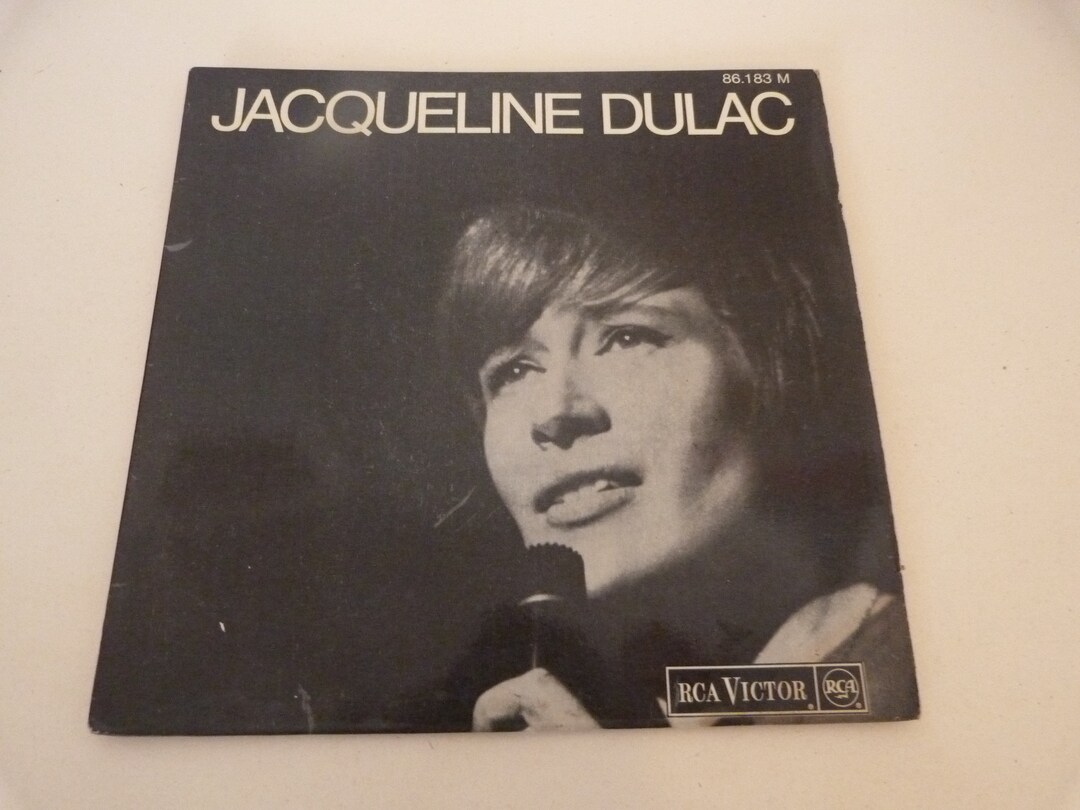 1968 Original Vinyle Record Jacqueline Dulac / Lorsqu'on Est Heureux ...