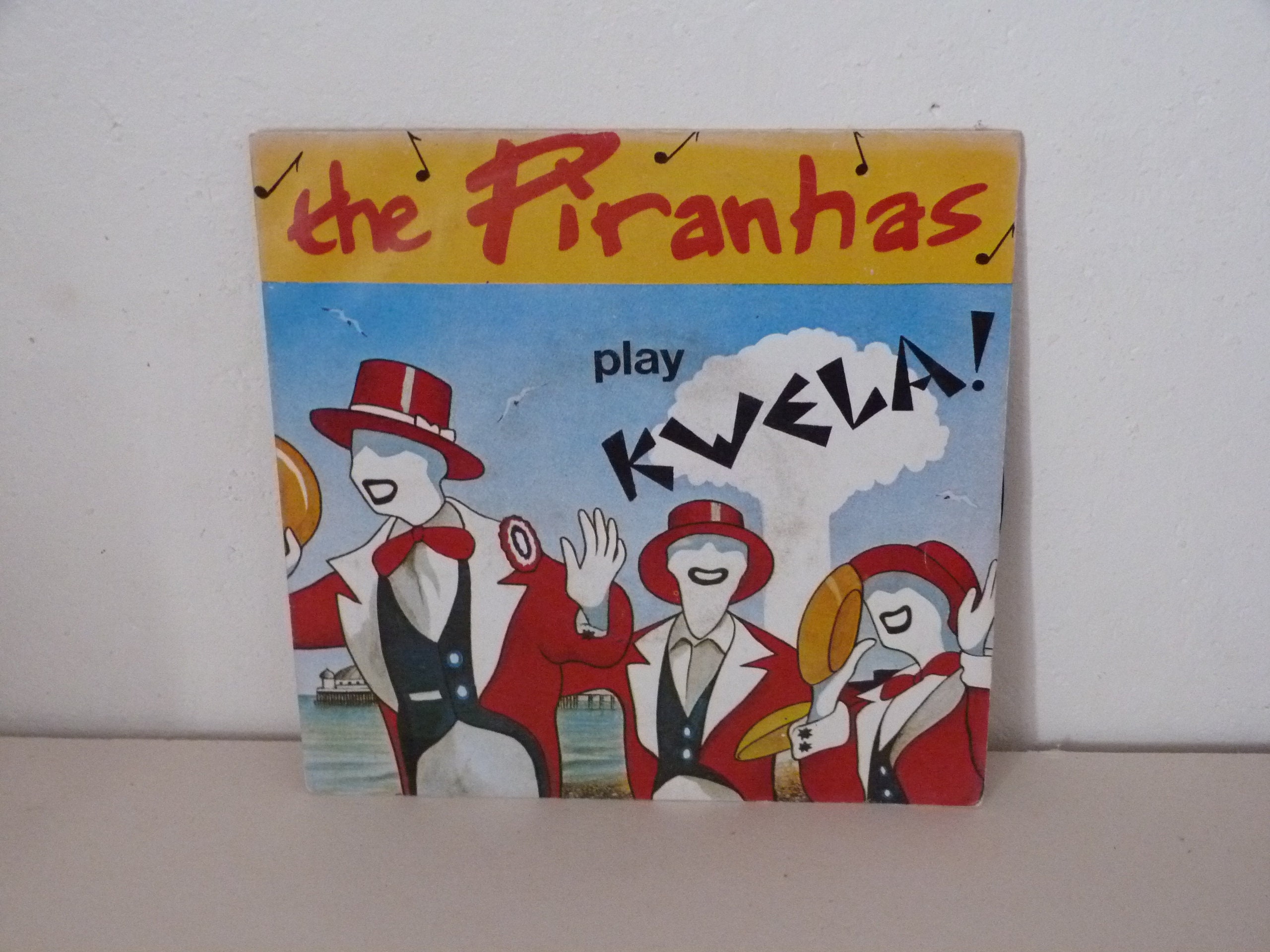 1980 Original Vinyle Record THE PIRANHAS Play KWELA Tom Hark /getting ...