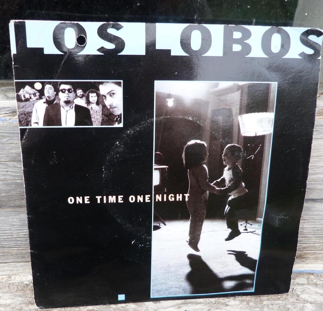 1987 Original Vinyle Record LOS LOBOS / One Time One Night Rock Country ...