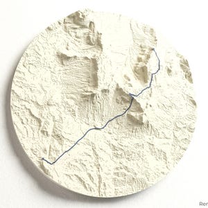 Mount Roraima Trek 3D Map | South American Natural Wonder | Trail Map ...