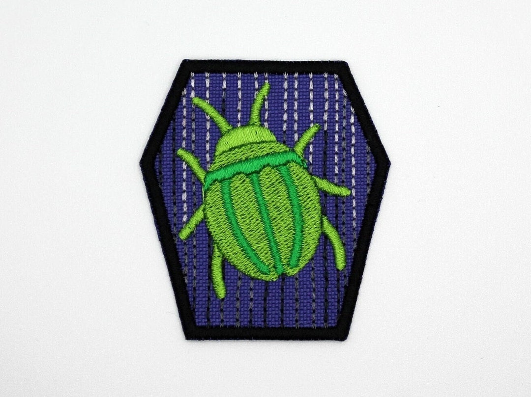 Deadly Green Beetle Patch, Beetlejuice the Musical Inspired, Theatre Gift - Etsy
