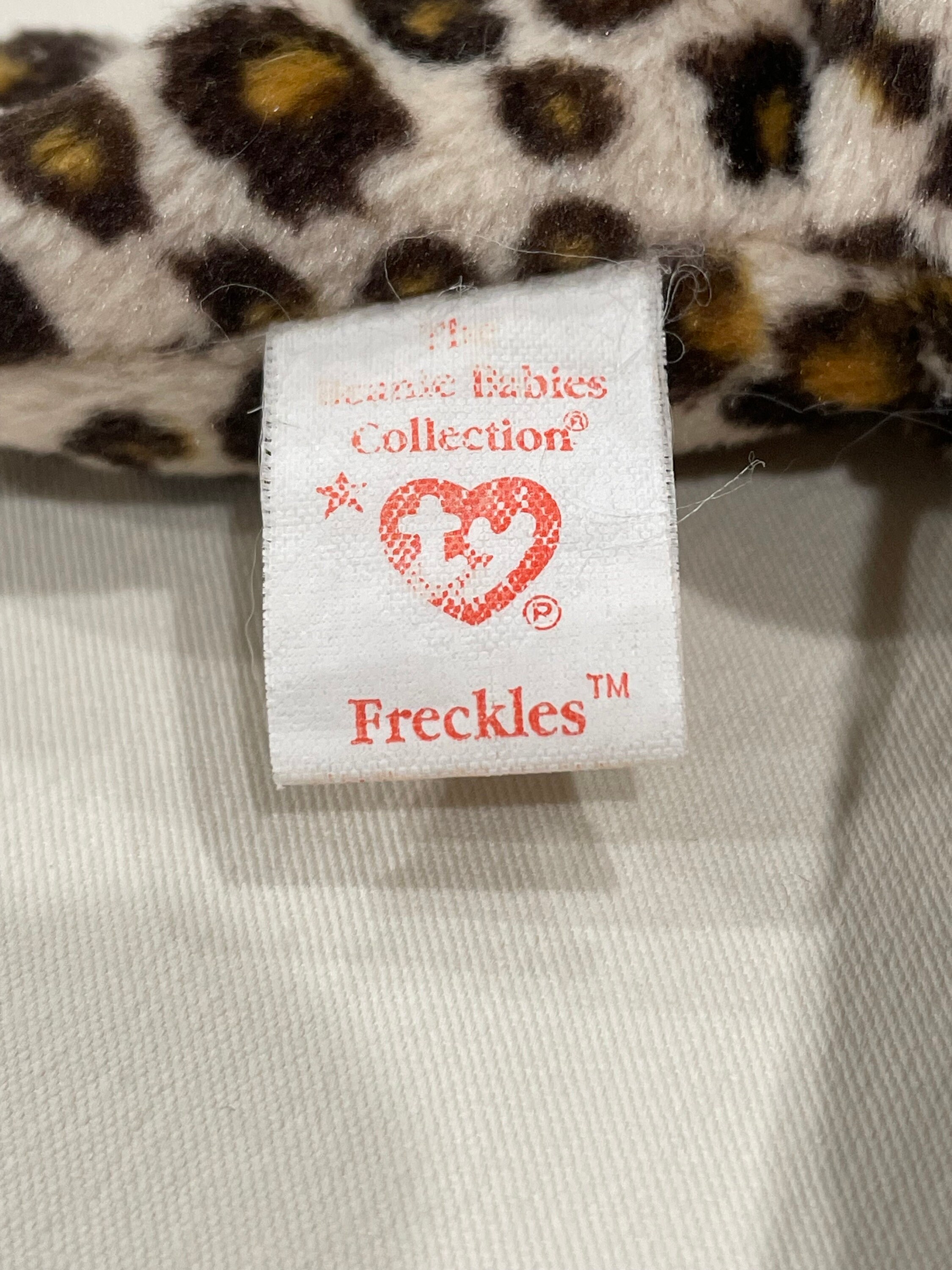 TY Freckles the Leopard 1996 Beanie Baby - Etsy