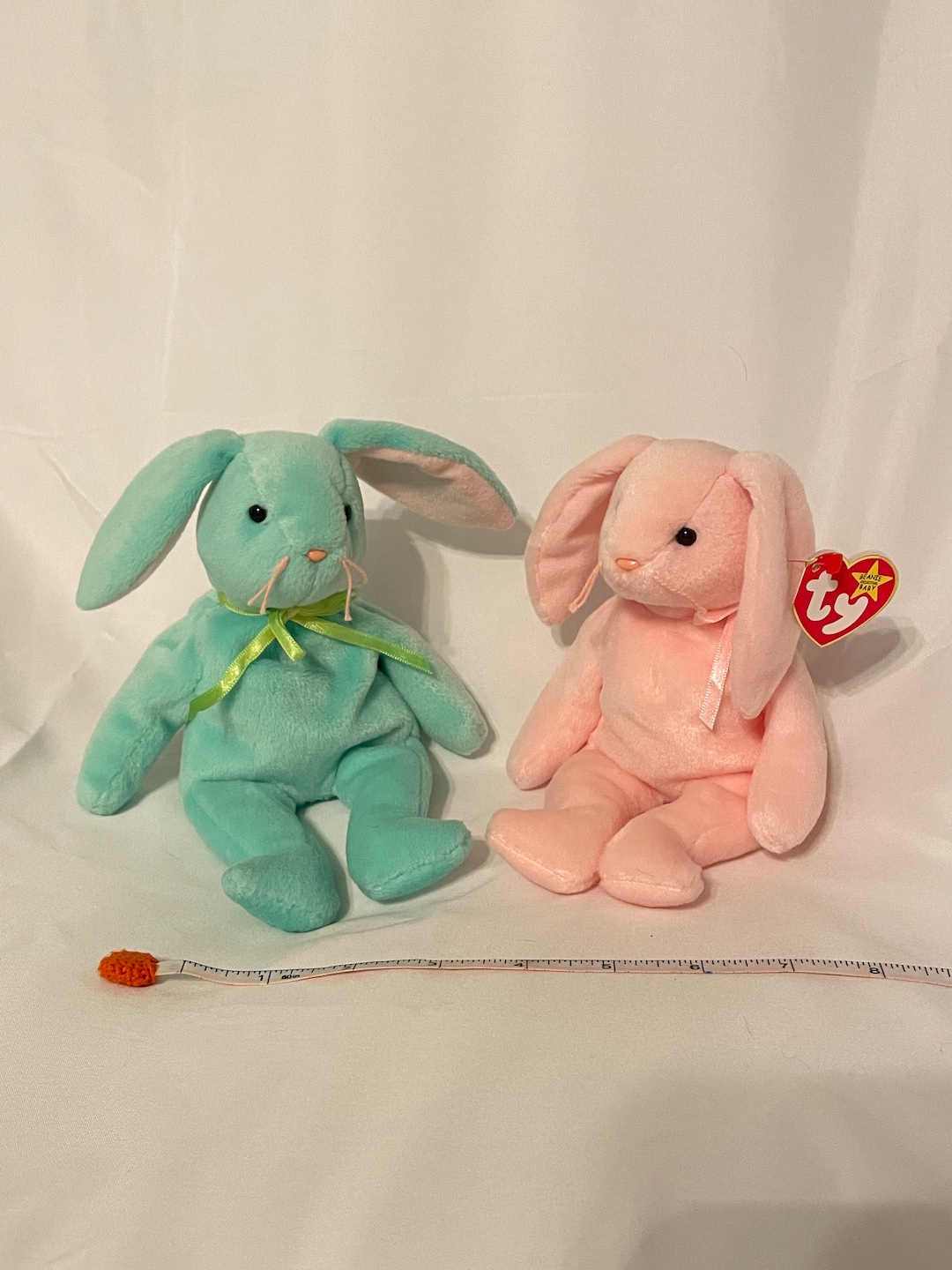TY Hippity & Hoppity the Rabbits 1996 Beanie Baby Bundle - Etsy