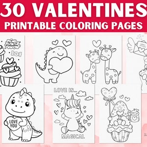 Valentine Coloring Pages for Kids Toddlers Preschoolers Toddlers ...
