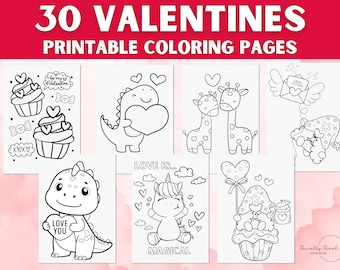 Valentine Coloring Pages for Kids Toddlers Preschoolers Toddlers ...
