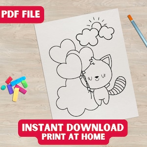 Valentine Coloring Pages for Kids Toddlers Preschoolers Toddlers ...