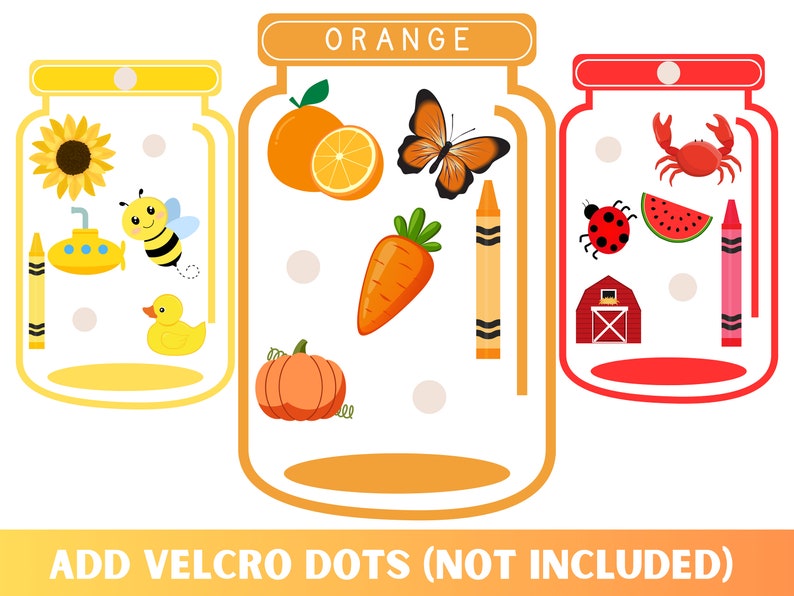 Color Matching Game, Busy Book Printable, Educational Activity ...