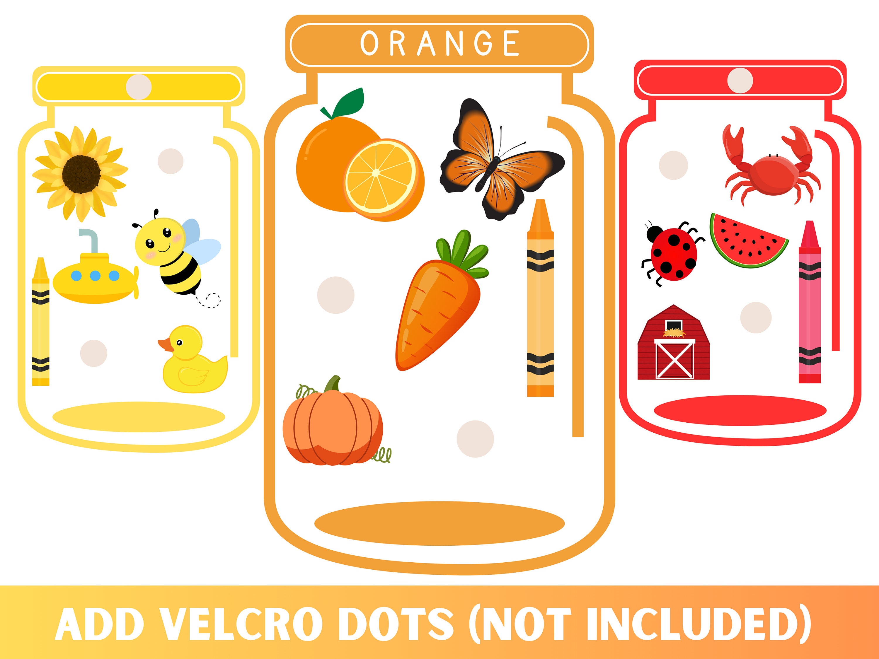 Color Matching Game, Busy Book Printable, Educational Activity ...