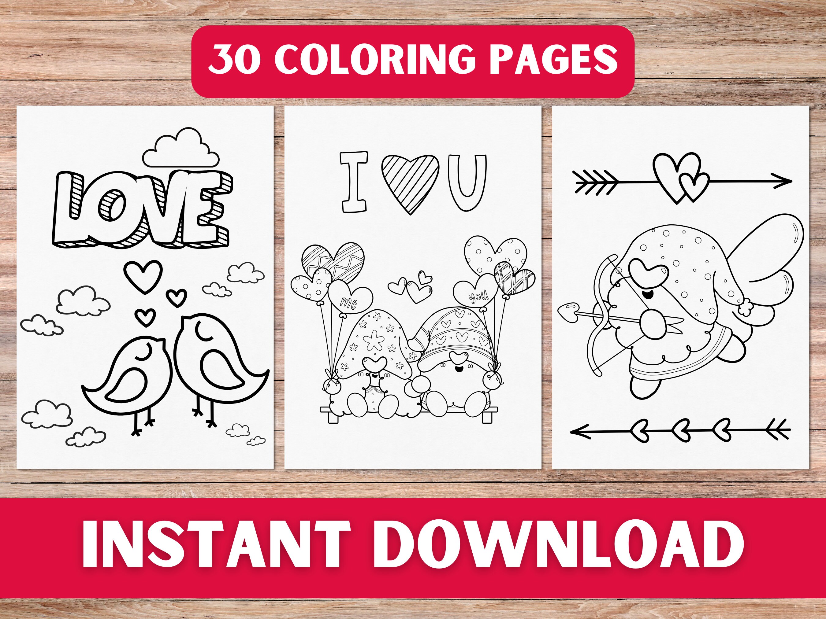 Valentine Coloring Pages for Kids Toddlers Preschoolers Toddlers ...