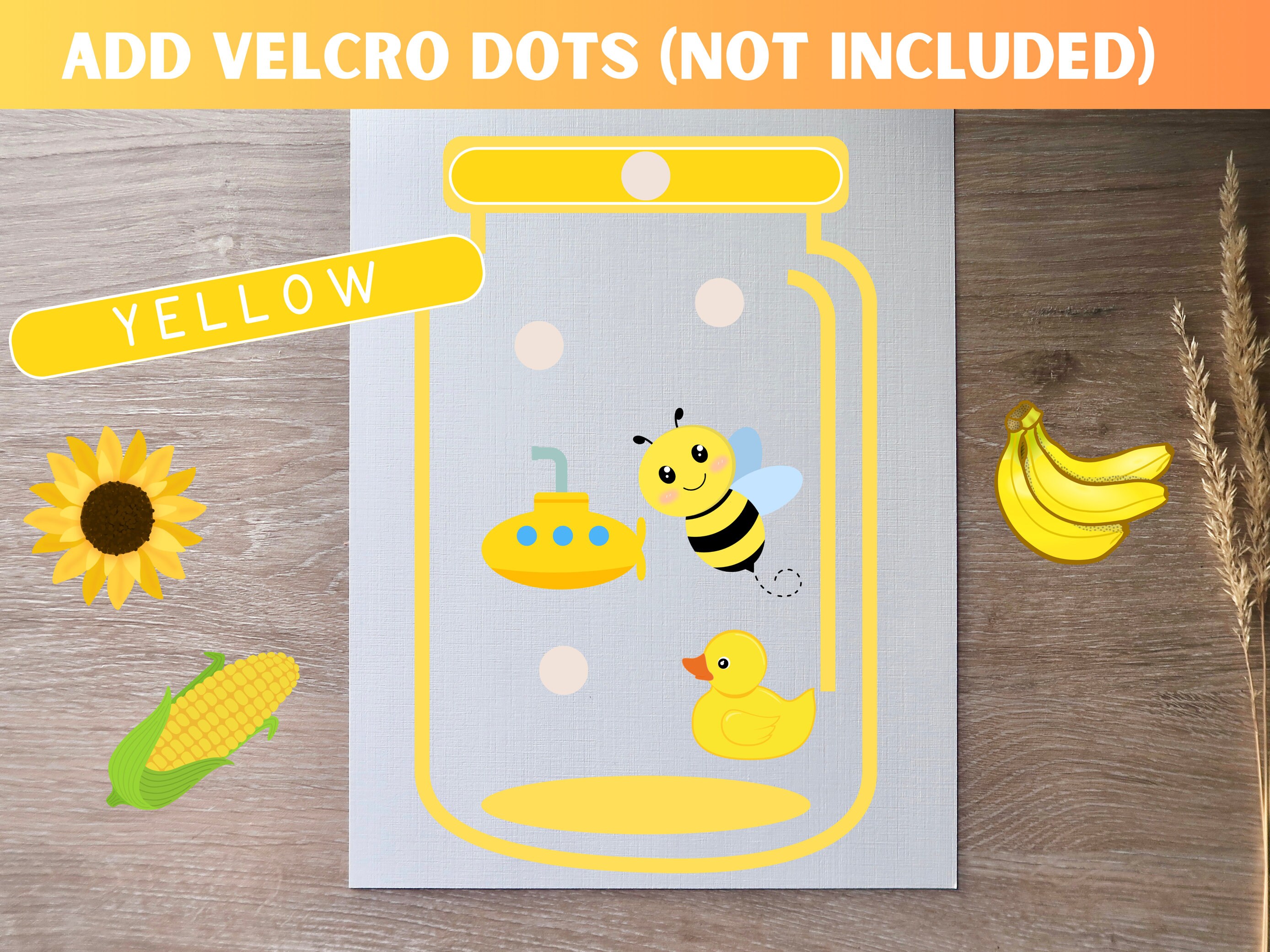 Color Matching Game, Busy Book Printable, Educational Activity ...