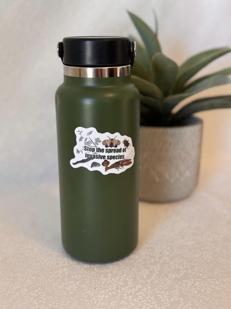 Invasive Species Awareness Sticker | Nature and Wildlife Decal for ...
