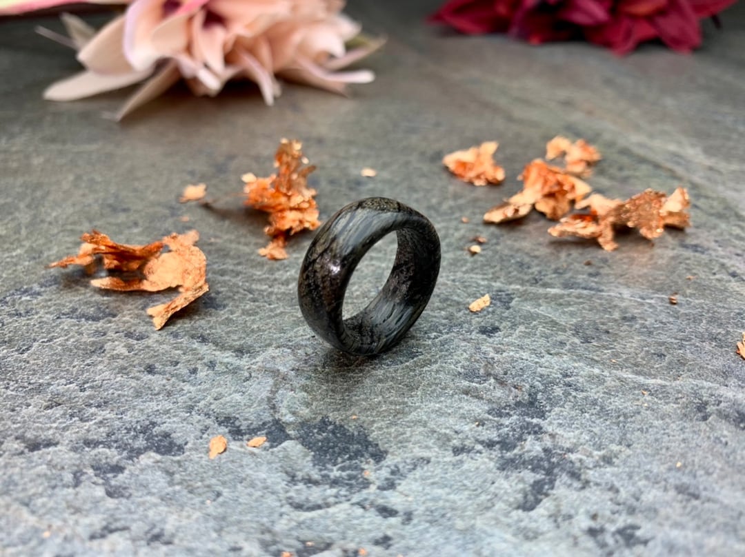 Ring Made of Bog Oak - Etsy