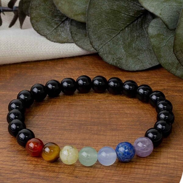 7 Chakra Bracelet - Etsy