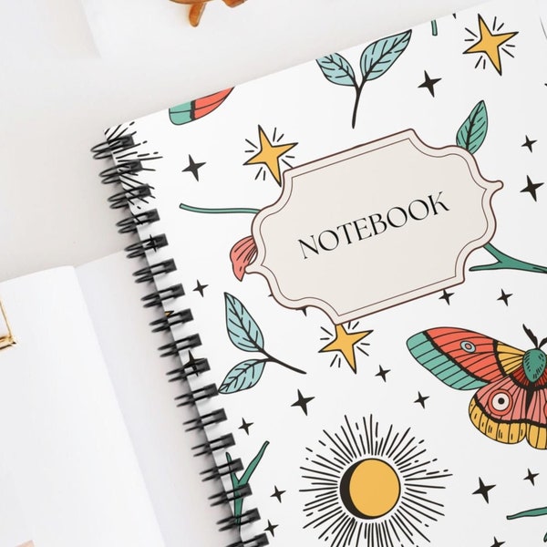 Pink Spiral Notebook Girly Notebook Light Pink Notebook Gift for Her - Etsy