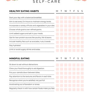 Ultimate Self-care Kit: Checklist, Trackers, and More | Printable ...