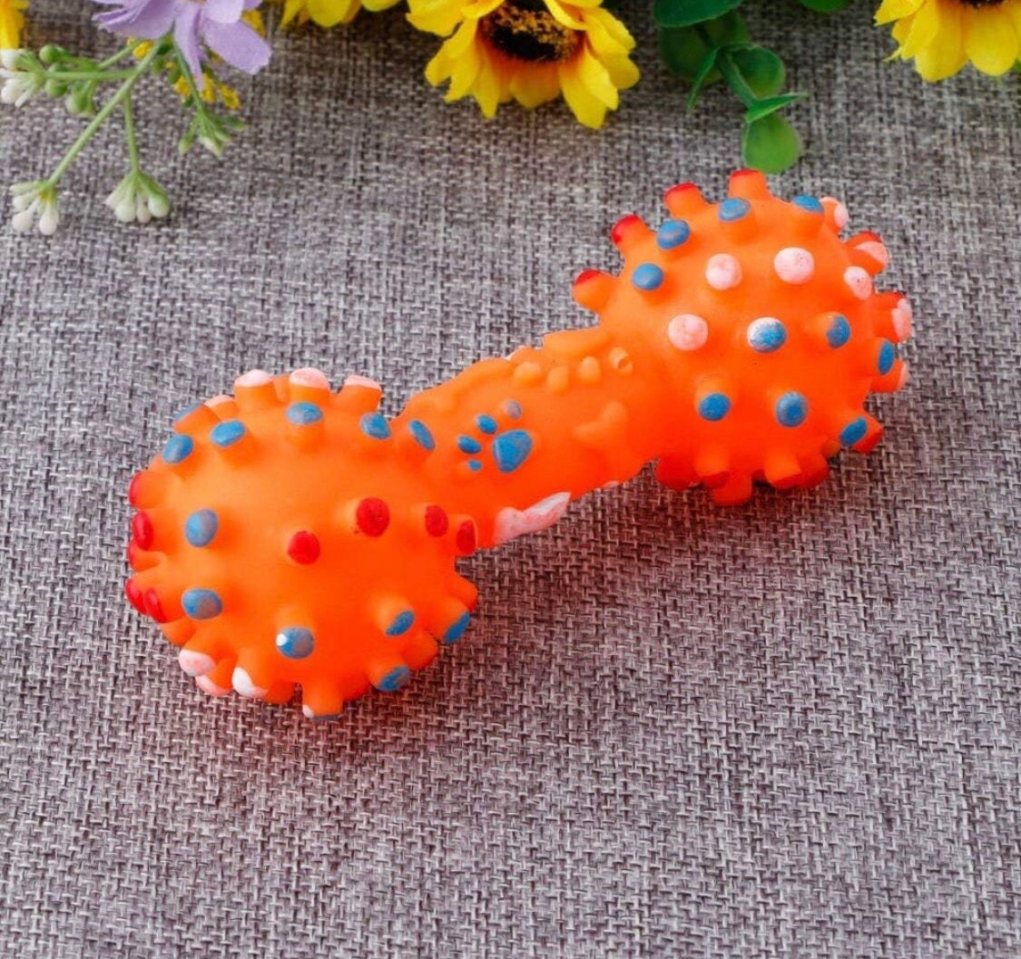 Dog Squeaky Bone pack of 2 - Etsy