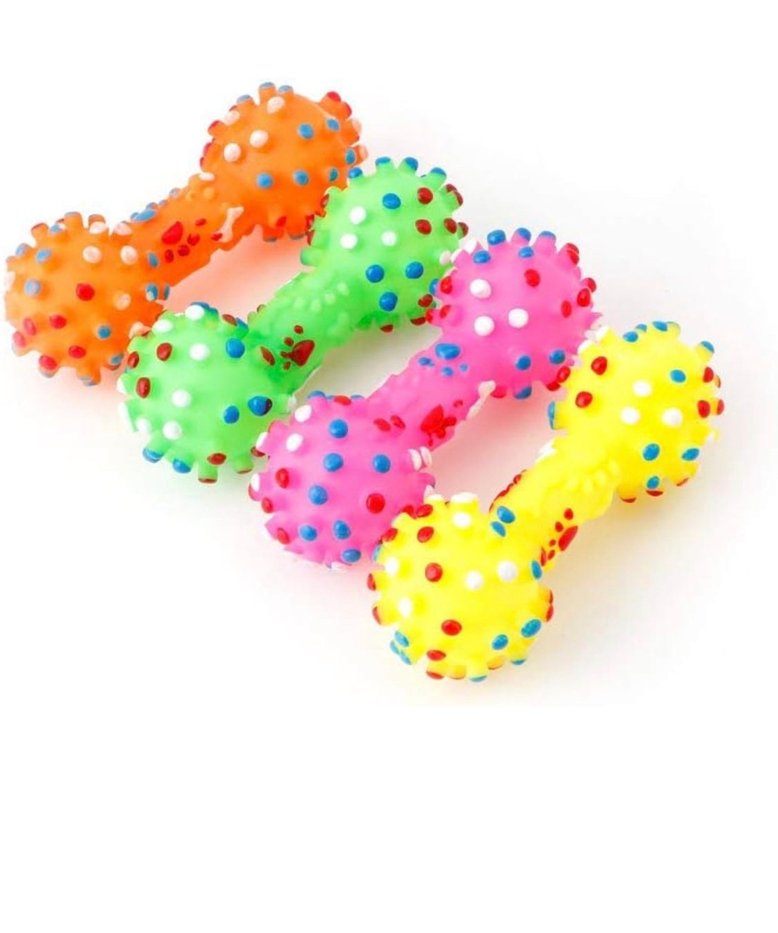 Dog Squeaky Bone pack of 2 - Etsy