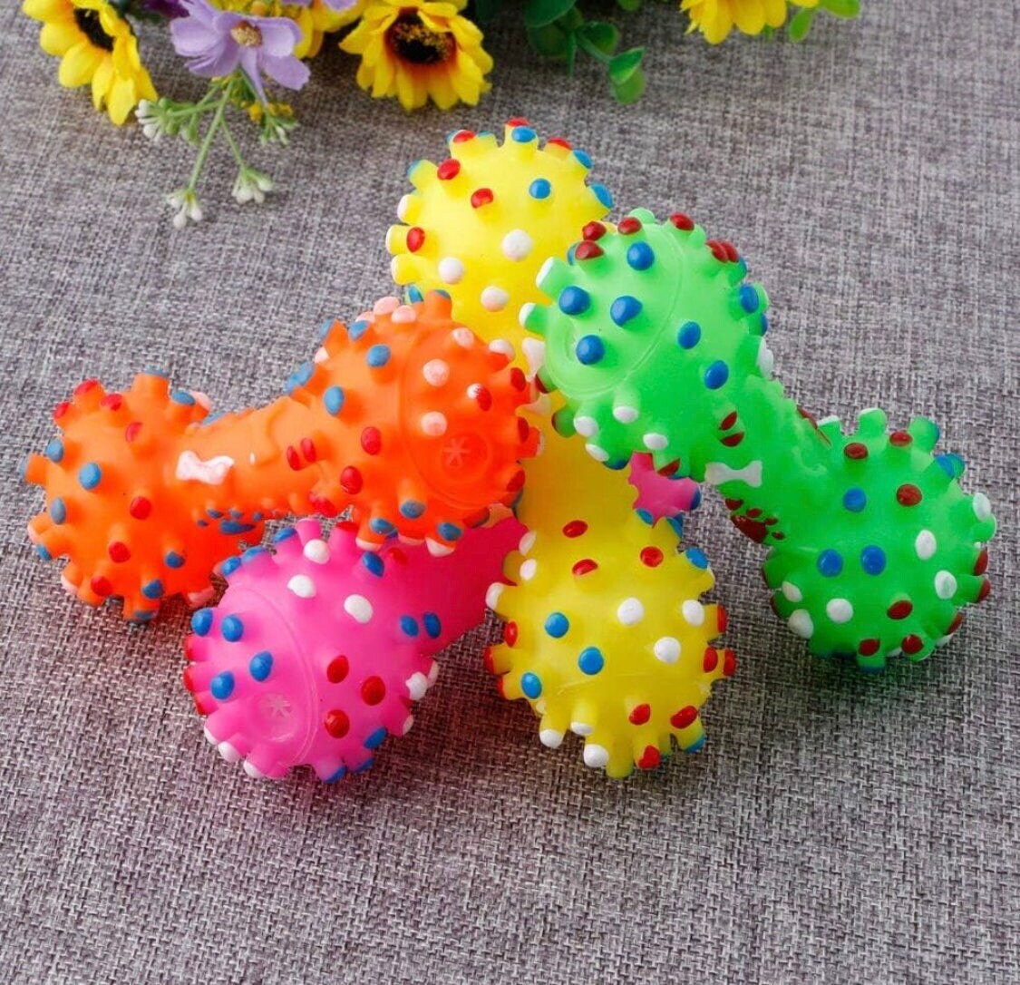 Dog Squeaky Bone pack of 2 - Etsy