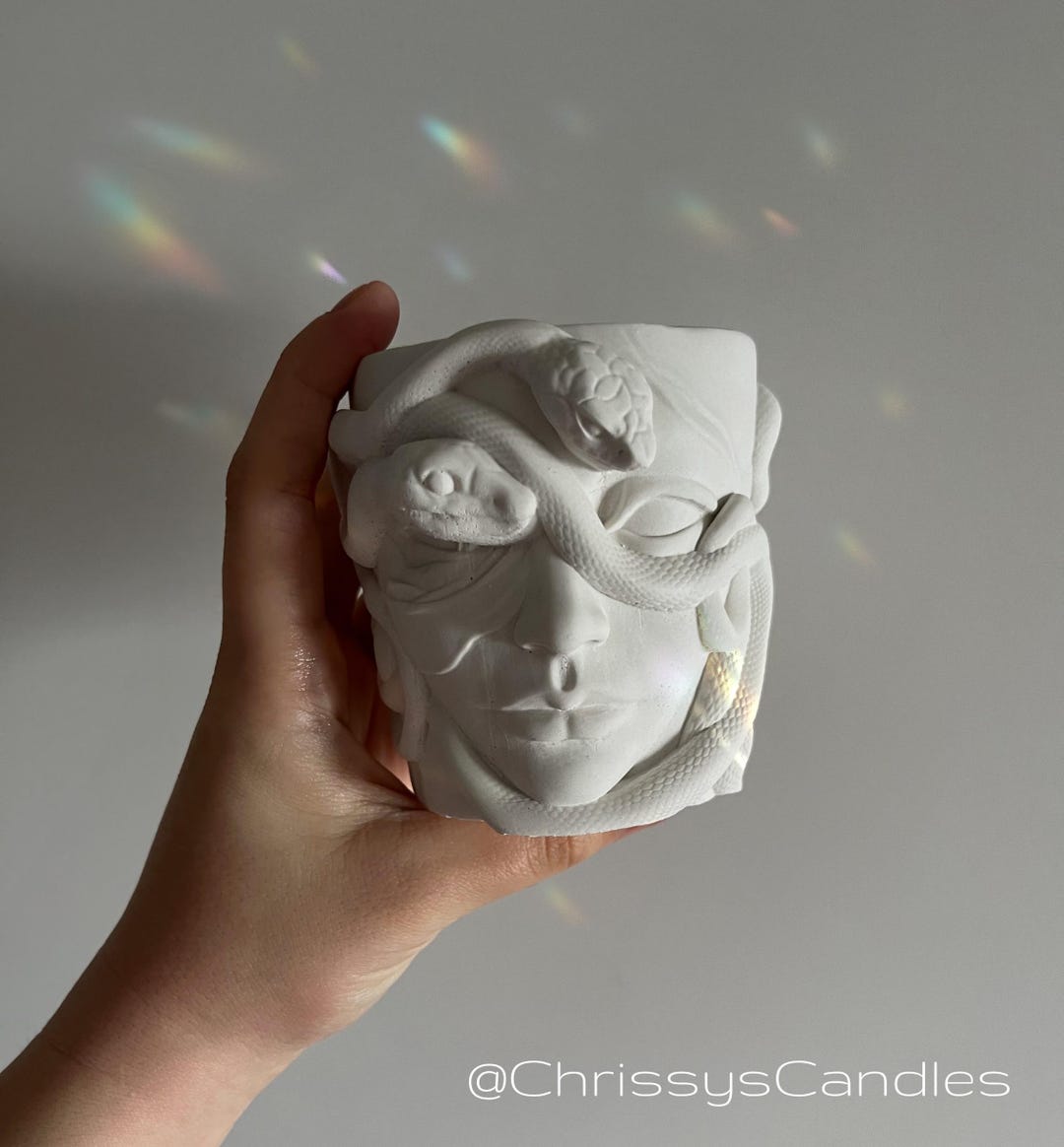 Medusa Vase | Medusa Container - Etsy