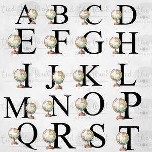 School Alphabet PNG, Globe Clipart, Black Alphabet, School Teacher ...