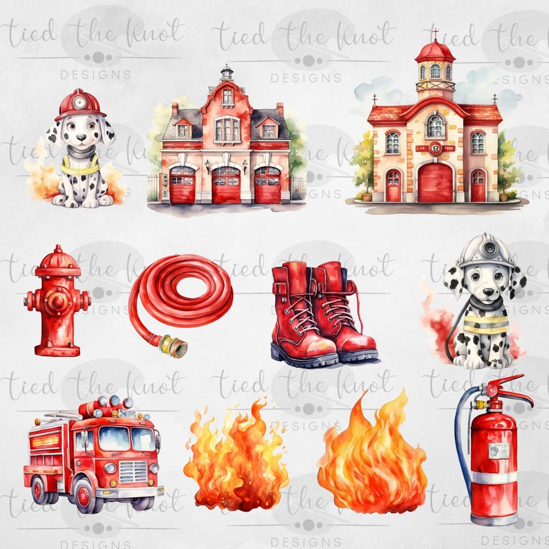 Fire Department Clipart, Fire Truck Clipart, Fire Brigade Truck ...