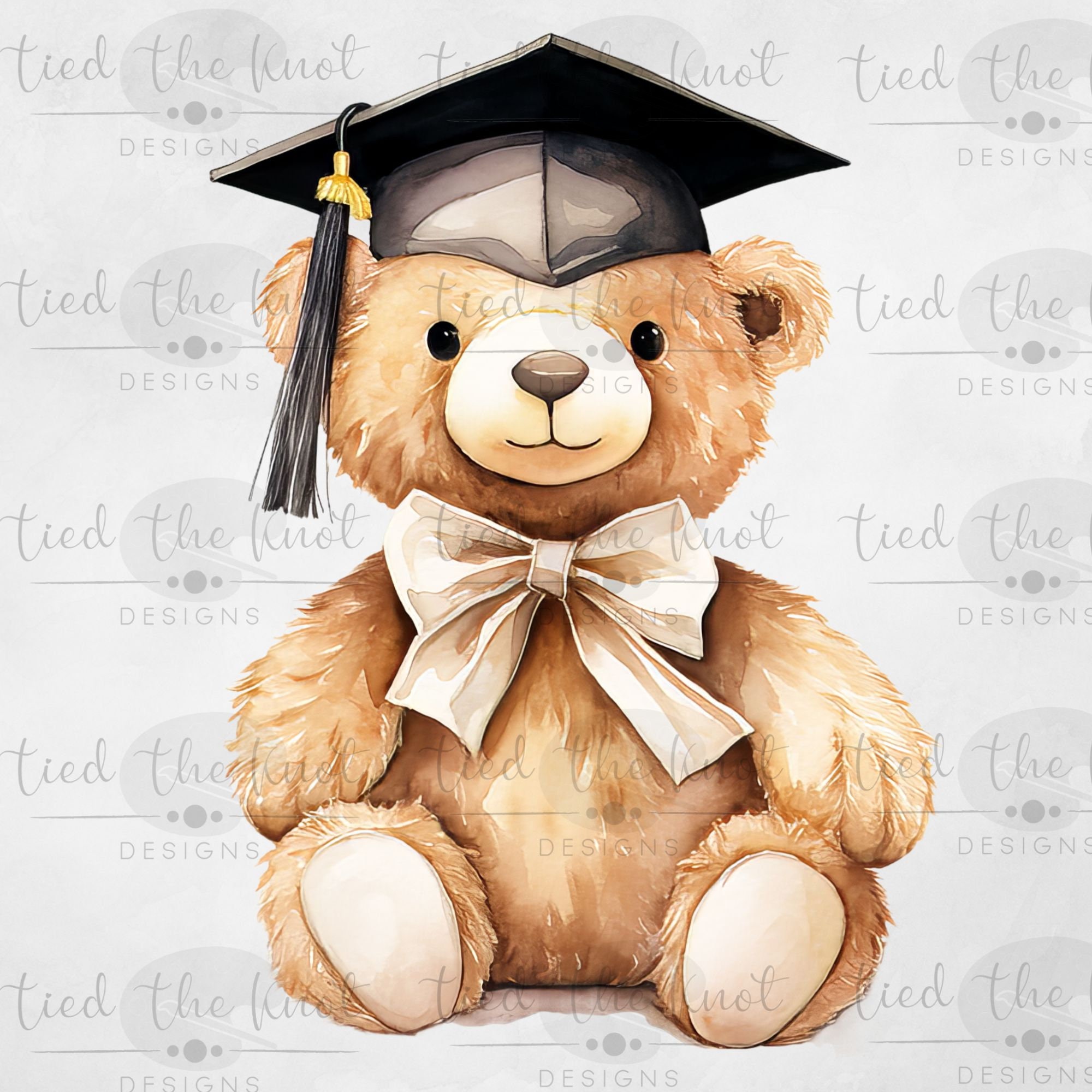 Graduation Teddy Bear Clipart, Graduation Cap Clipart, Graduation Party ...