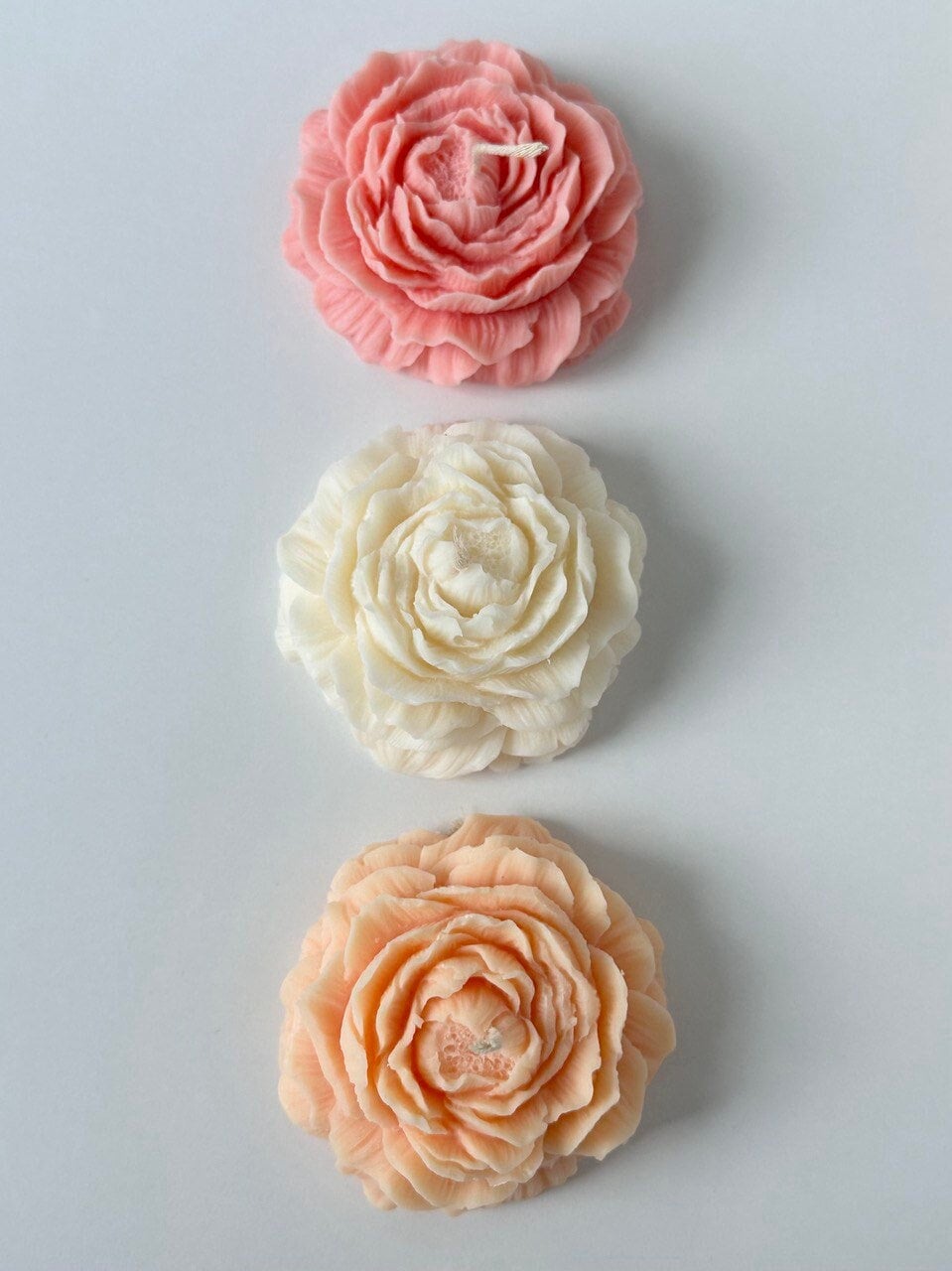 Peony Candle / Scented Candle / Wedding Candle - Etsy