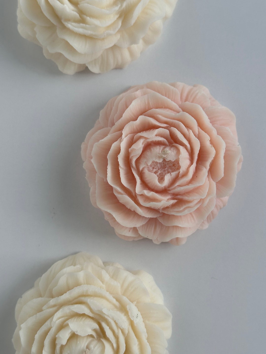 Peony Candle / Scented Candle / Wedding Candle - Etsy