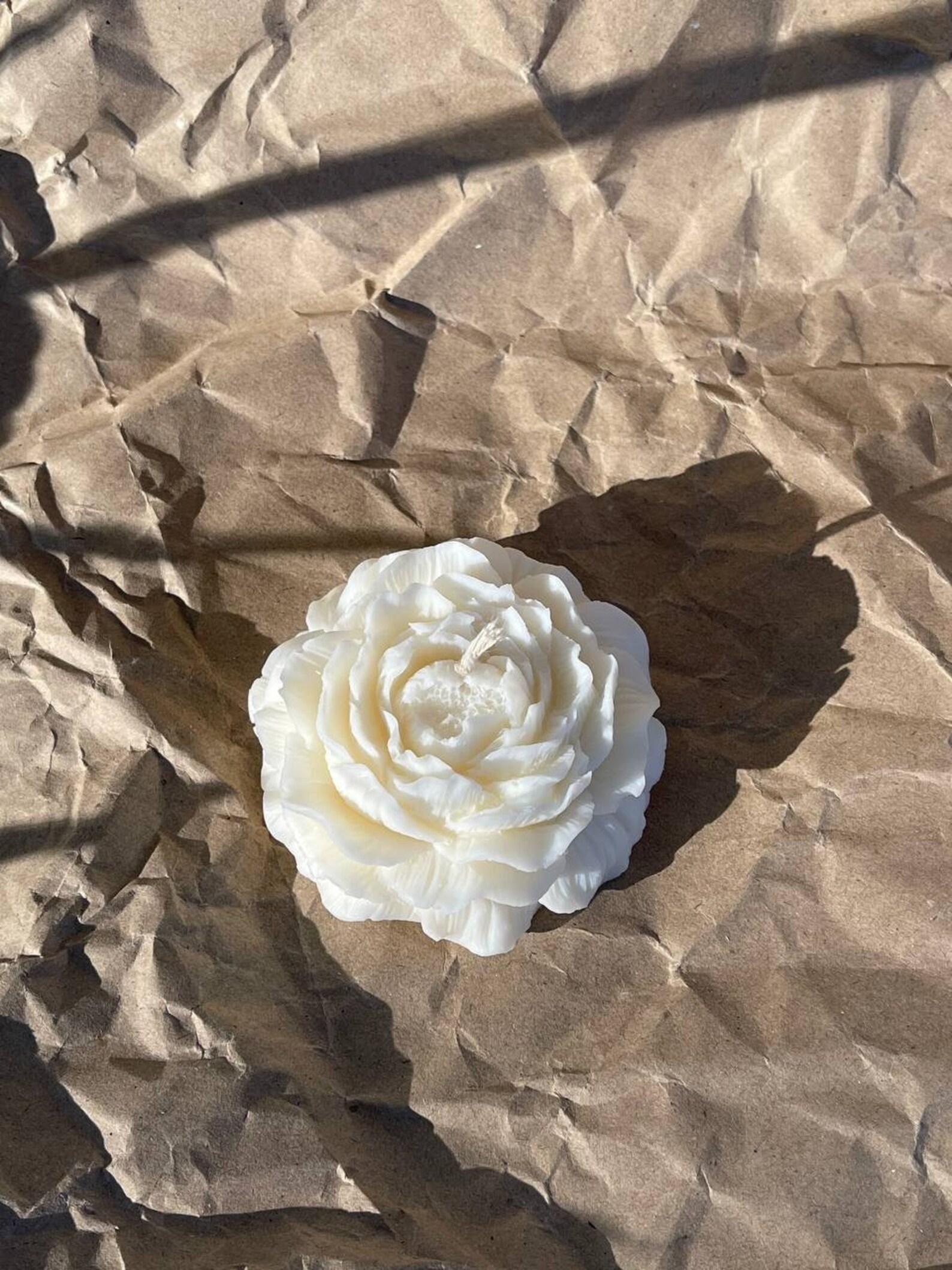 Peony Candle / Scented Candle / Wedding Candle - Etsy