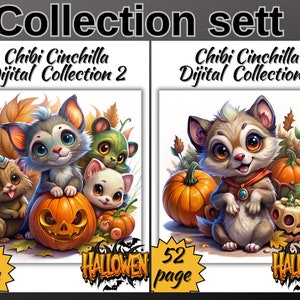 51 Chibi Chinchilla Collection Coloring Pages Printable Adult Coloring ...