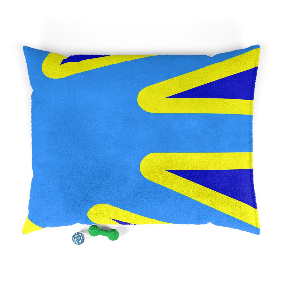 Pet Bed, Deaf Awareness Pride Flag Dog Bed, Cat Mattress, Animal ...