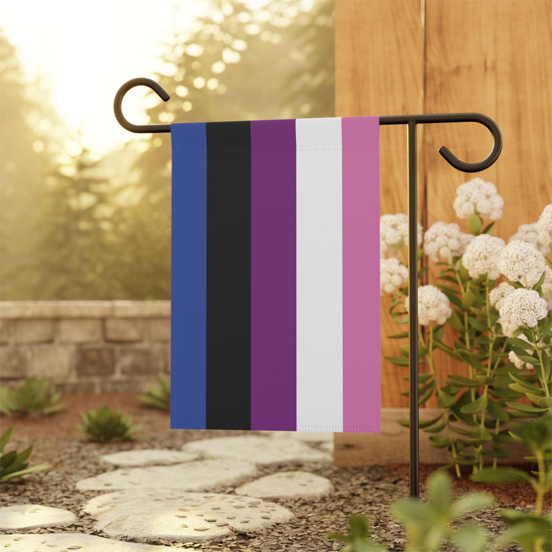 Gender Fluid Pride Flag Garden Banner: LGBTQ+ Outdoor Decor - Etsy
