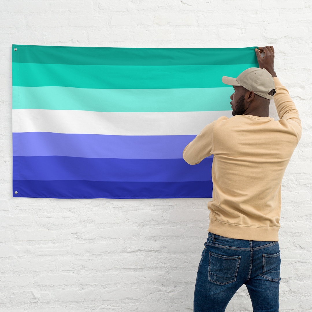 Gay Male Pride Flag: LGBTQ Pride Month Decor - Etsy