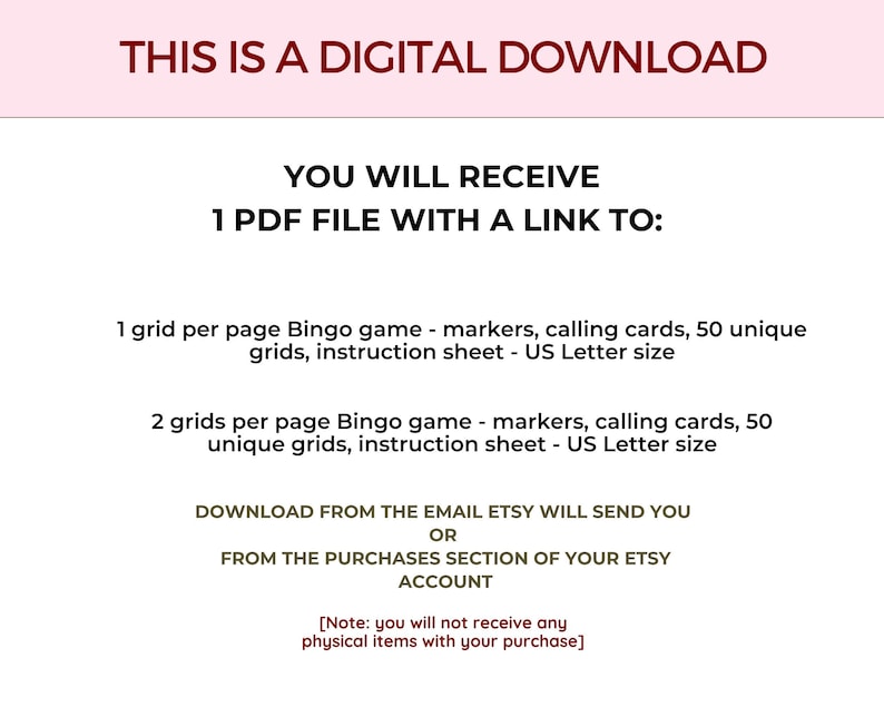Bible Bingo Valentine Game, 50 Printable Christian Faith Based Love ...