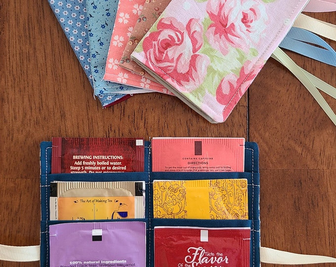 Tea Bag Wallet - Tea Bag Holder - Etsy