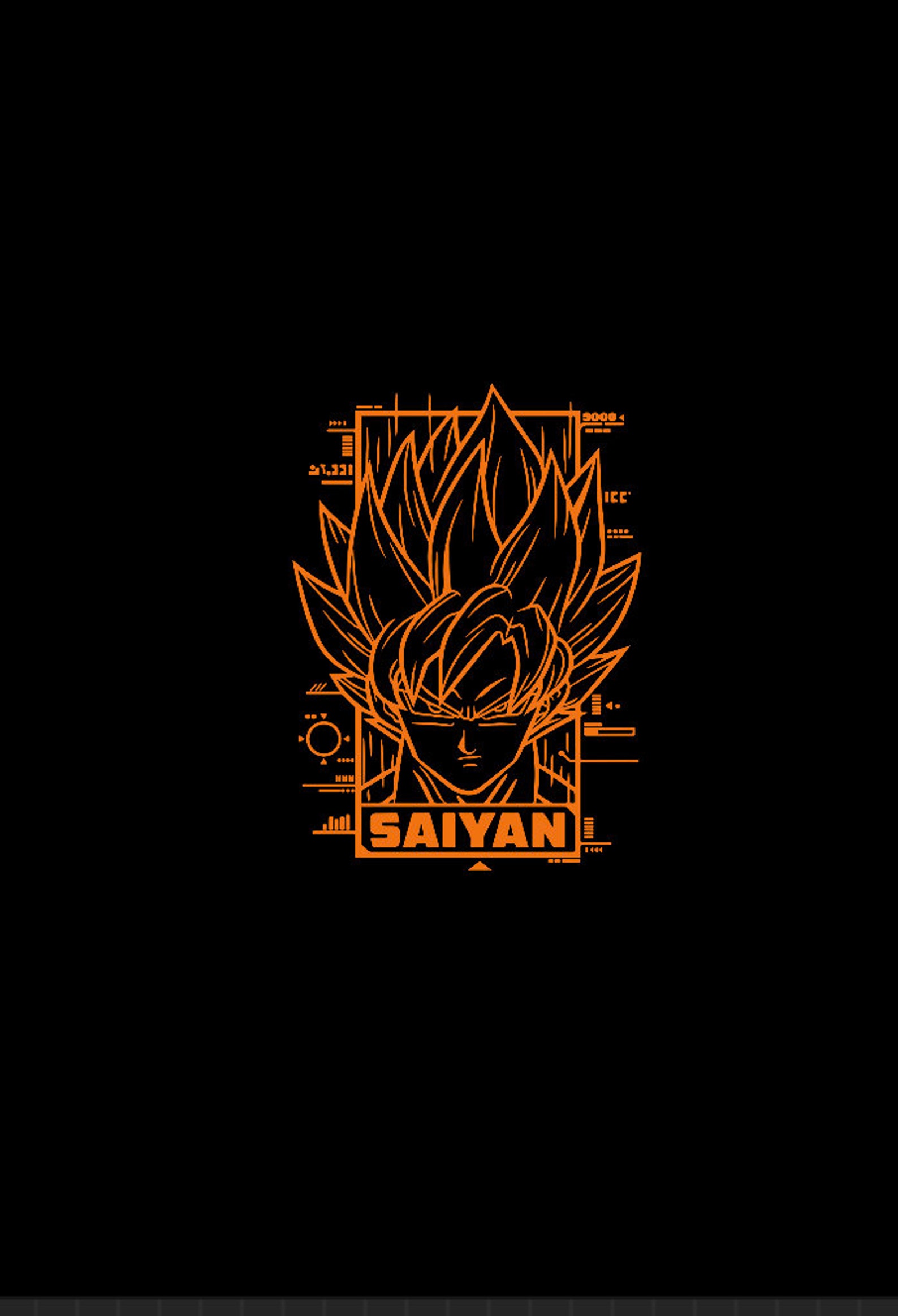 Saiyan Svg Vector Png Pdf Psd Jpeg Cricut Saiyan Silhouette Goku Black ...