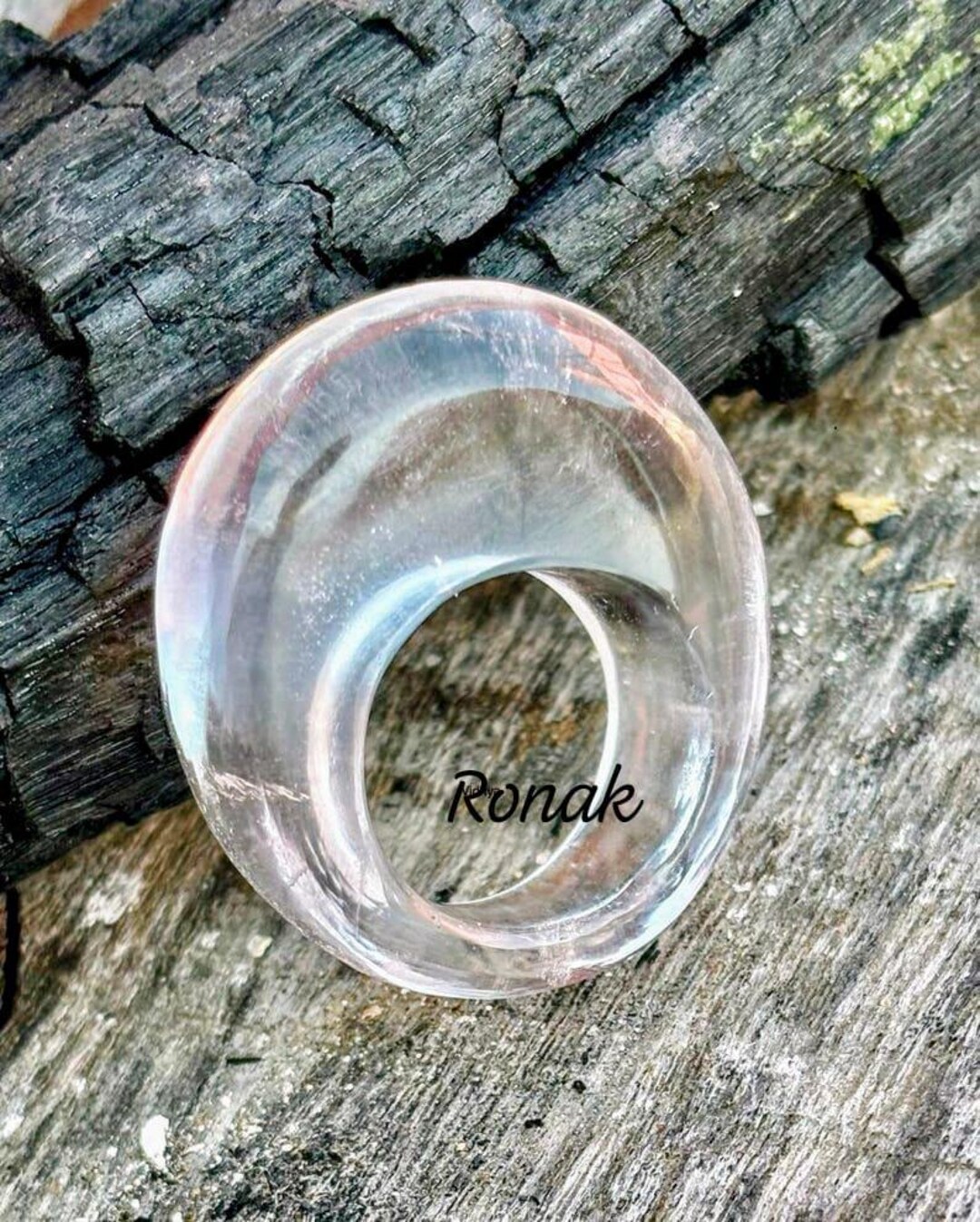 Clear Crystal Ring, Healing Gemstone, Crystal Ring, Statement Ring ...
