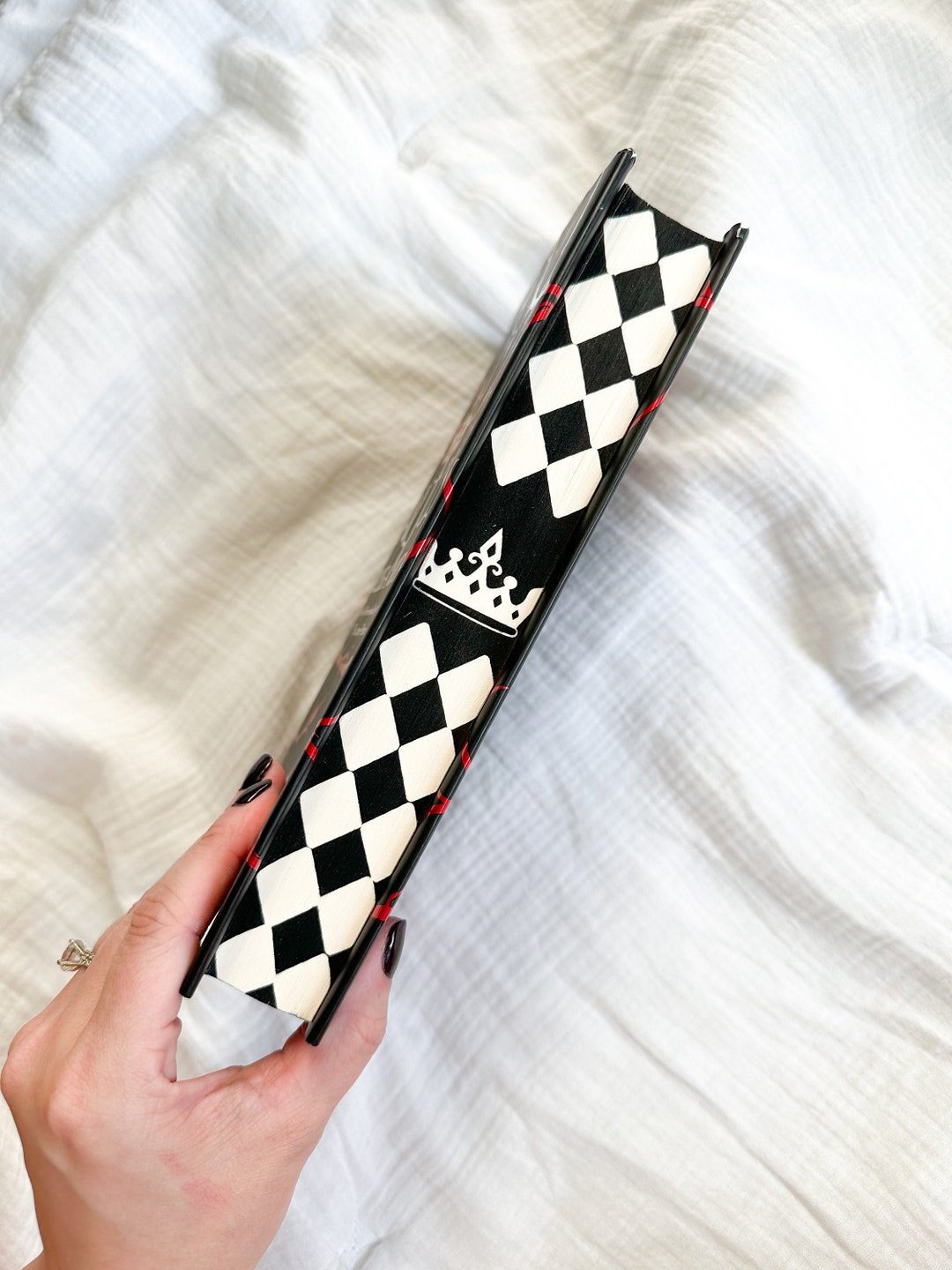 Custom Sprayed Edge Design BOOK INCLUDED - Etsy