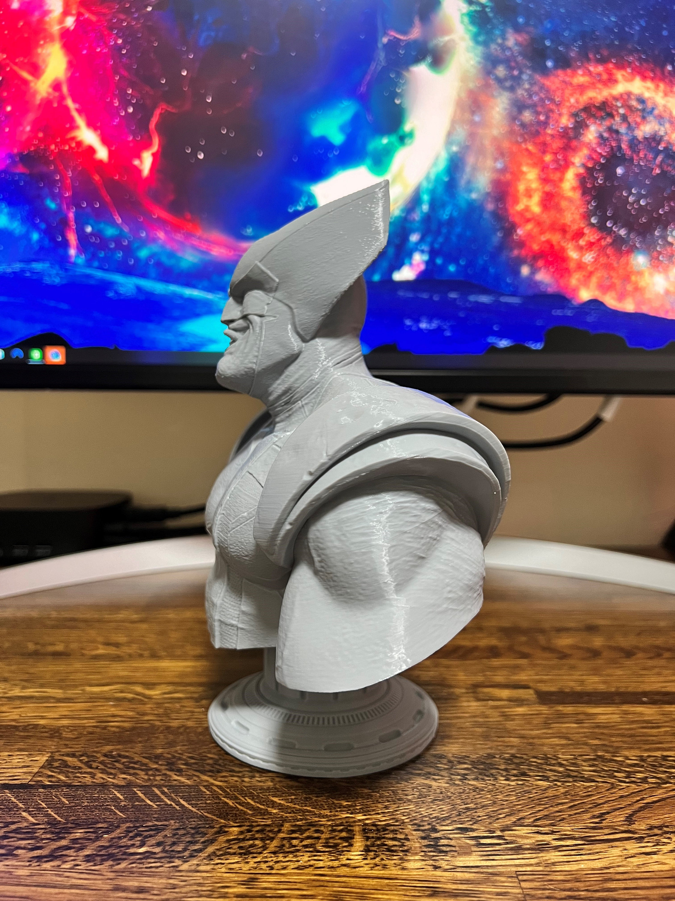 Wolverine Bust Marvel 3D Printed - Etsy