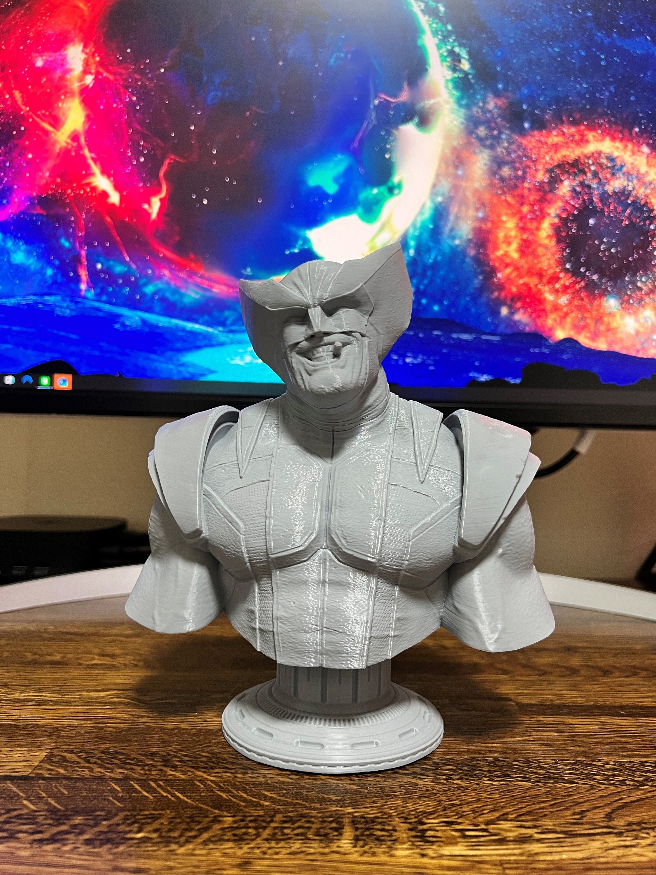 Wolverine Bust Marvel 3D Printed - Etsy