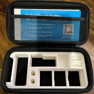 Gopro Hero 9, 10, 11, 12 Case Organizer With Tri-pod Insert - 3D ...