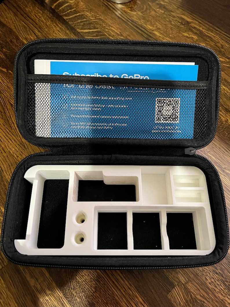 Gopro Hero 9, 10, 11, 12 Case Organizer With Tri-pod Insert - 3D ...